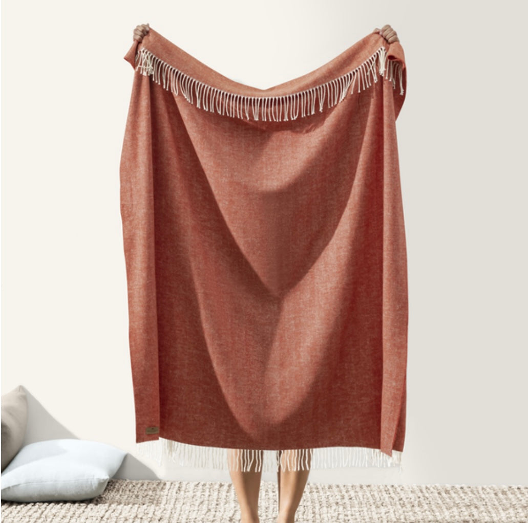 Herringbone Spice Throw – The Kellogg Collection